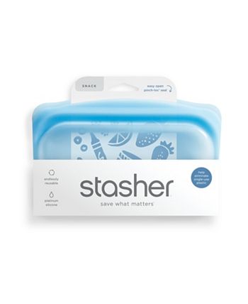 Stasher 12 fl oz Snack Bag - Macy's