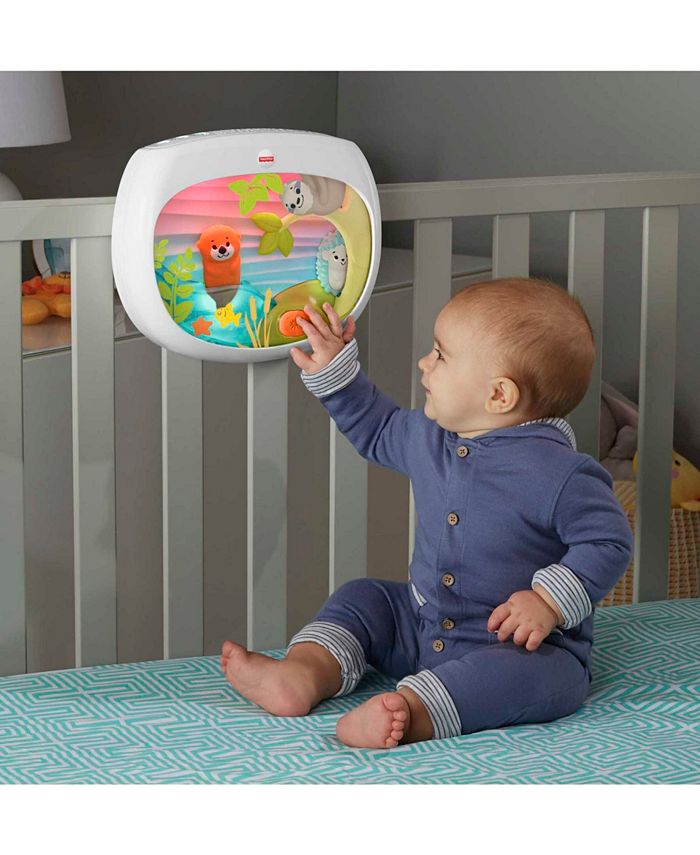 Fisher Price Settle Sleep Projection Soother, Music and Lights Crib Toy ...