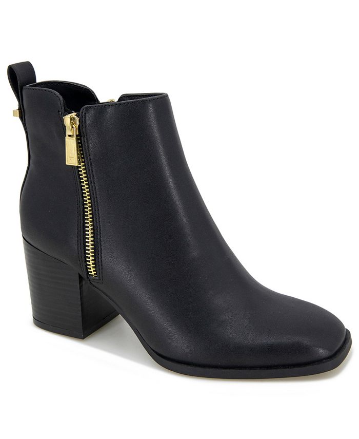 Kenneth Cole Reaction Women's Effie Block Heel Booties - Macy's