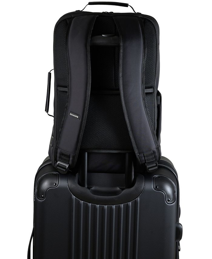 CHAMPS Onyx Collection - Travel Backpack with USB Port - Macy's