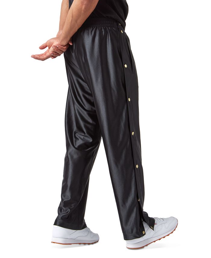 Reebok Men's Basketball Gold-Tone Snap Pants, Created for Macy's - Macy's