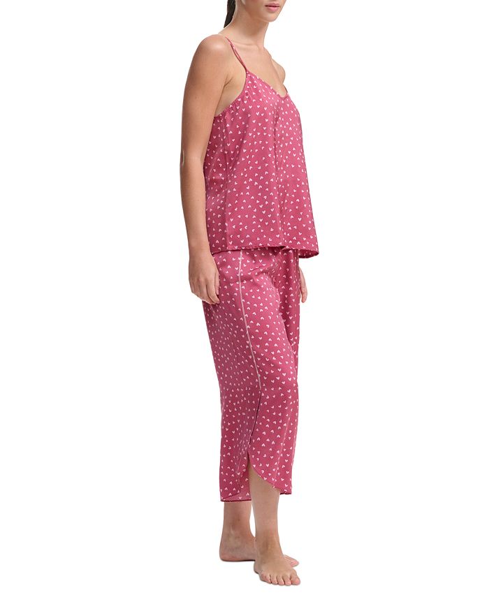 Splendid Women's 2-Pc. Printed Cropped Pajamas Set - Macy's