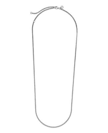 Pandora Moments Sterling Silver Rolo Chain Necklace - Macy's