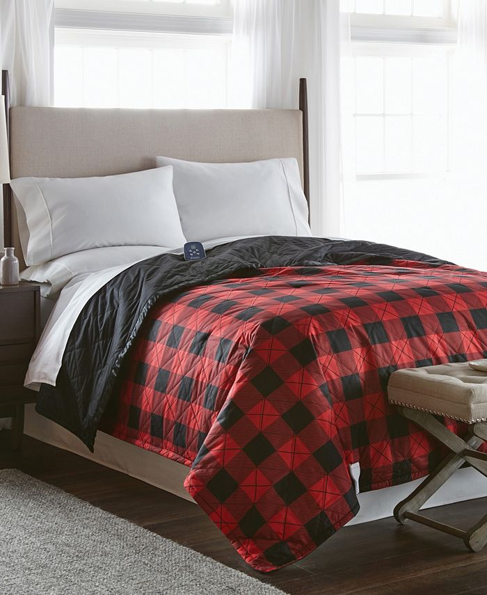 Shavel Micro Flannel Electric Blanket, Full - Macy's