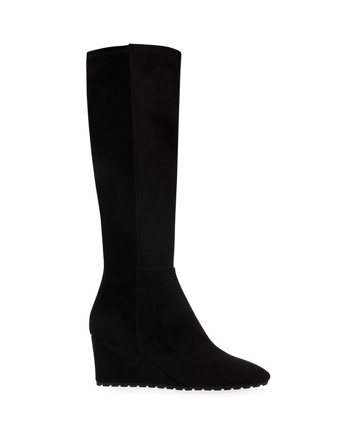Anne Klein Women's Valonia Wedge Heel Knee High Boots - Macy's