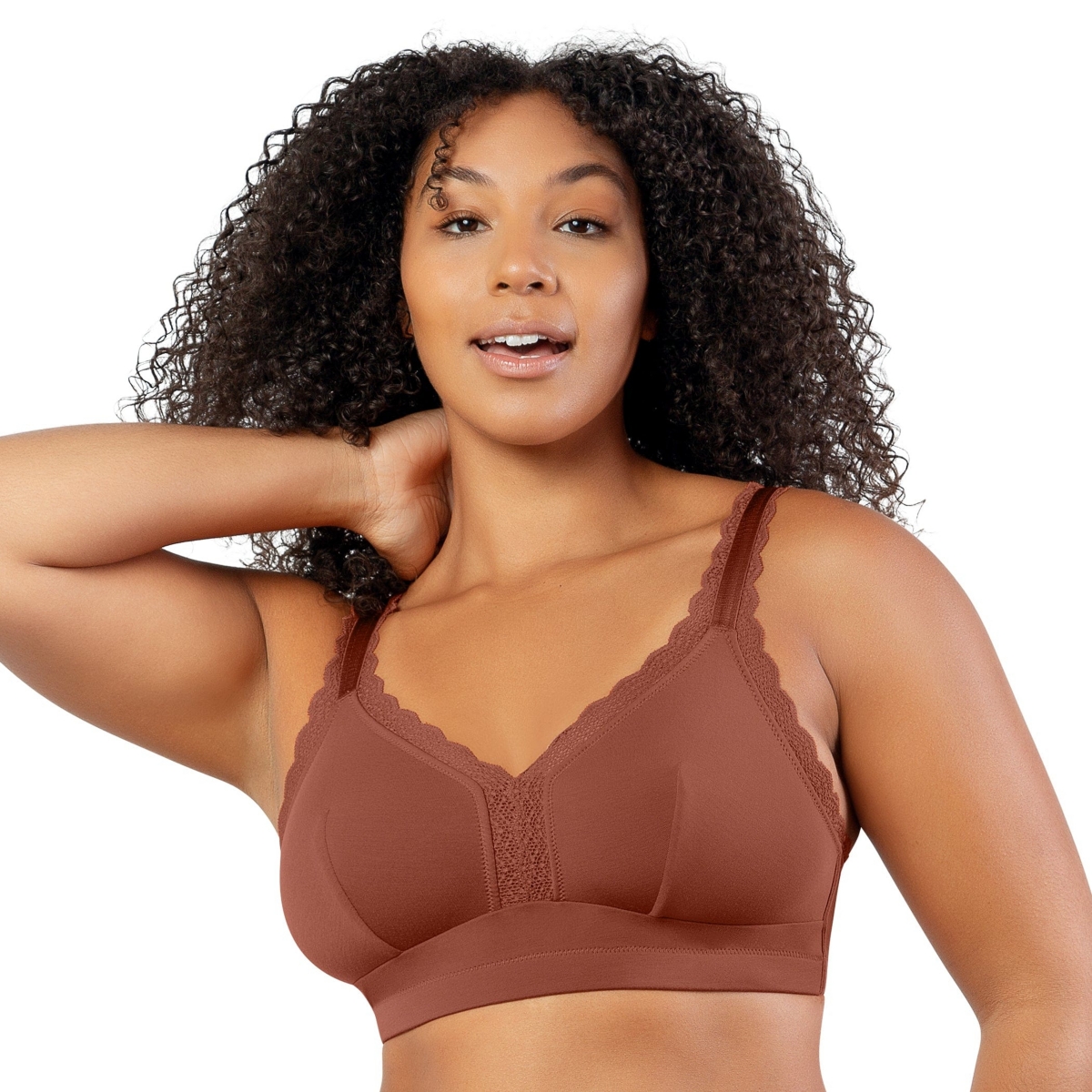 Click here for Parfait Womens Dalis Wire-Free Bralette - Spice prices