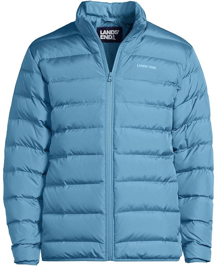 Lands' End Men's Down Puffer Jacket - Macy's