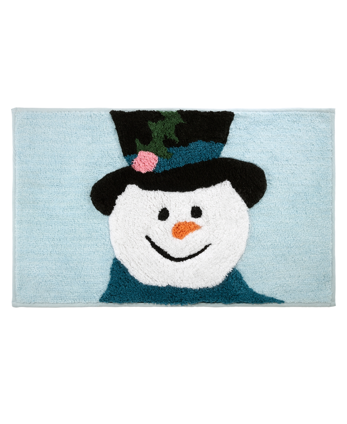 Click here for Avanti Snowman Holiday Cotton Bath Rug  20 x 32 -... prices