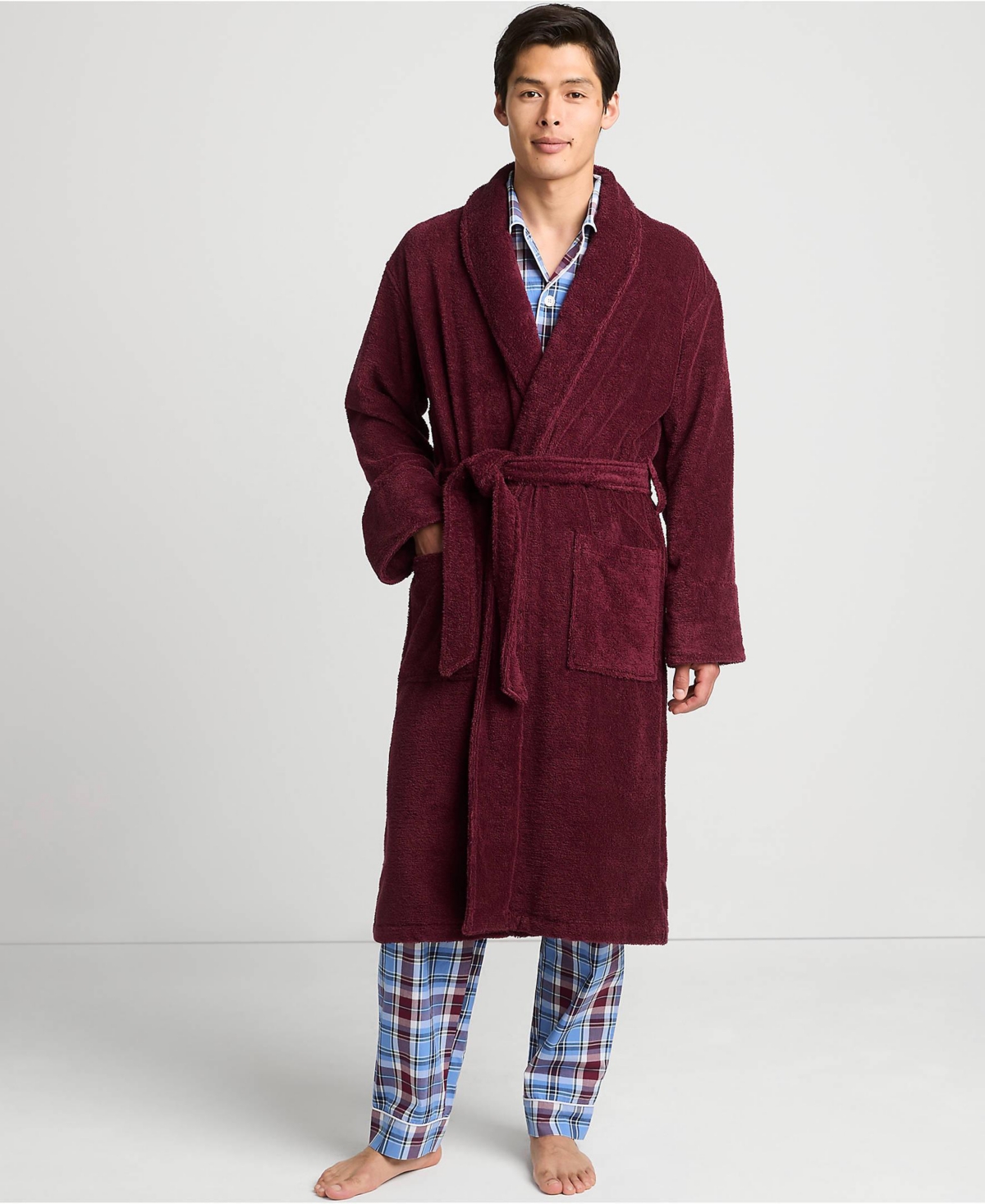 Click here for Lands End Big & Tall Calf Length Turkish Terry Rob... prices