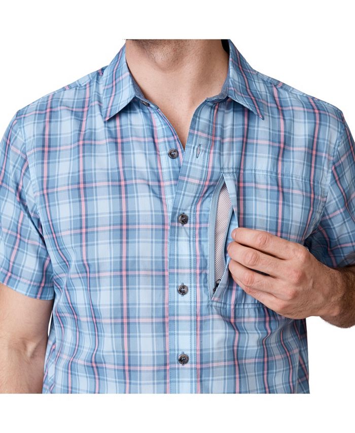 Free Country Men's Excursion Short Sleeve Poplin Shirt - Macy's