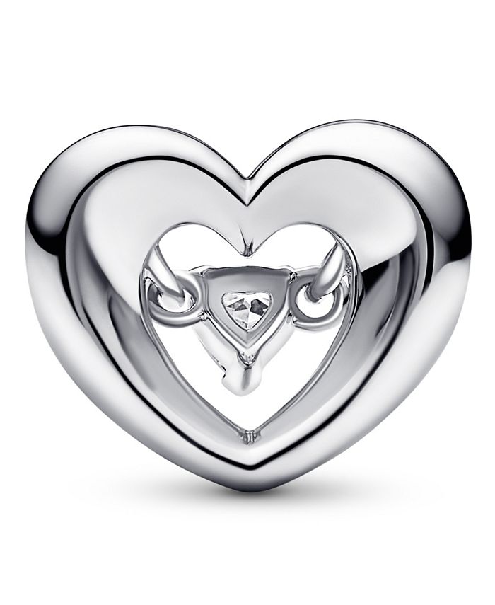 Pandora Cubic Zirconia Radiant Heart Floating Stone Charm - Macy's Pandora Cubic Zirconia Radiant Heart Floating Stone Charm - Macy's