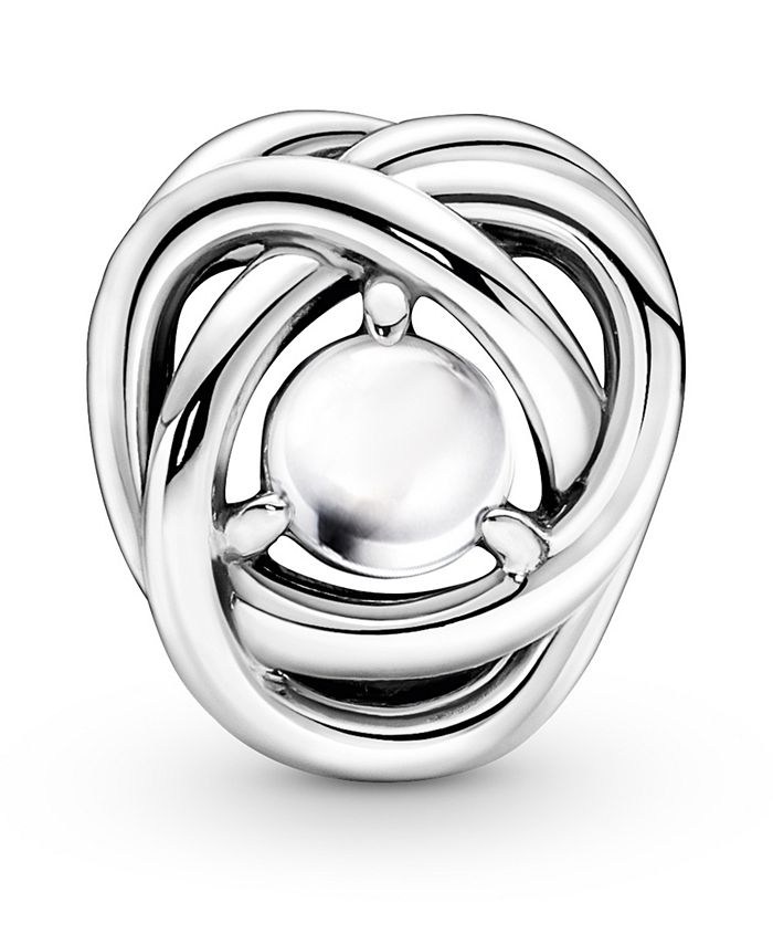 Pandora Birthstone Crystals Eternity Circle Charm - Macy's