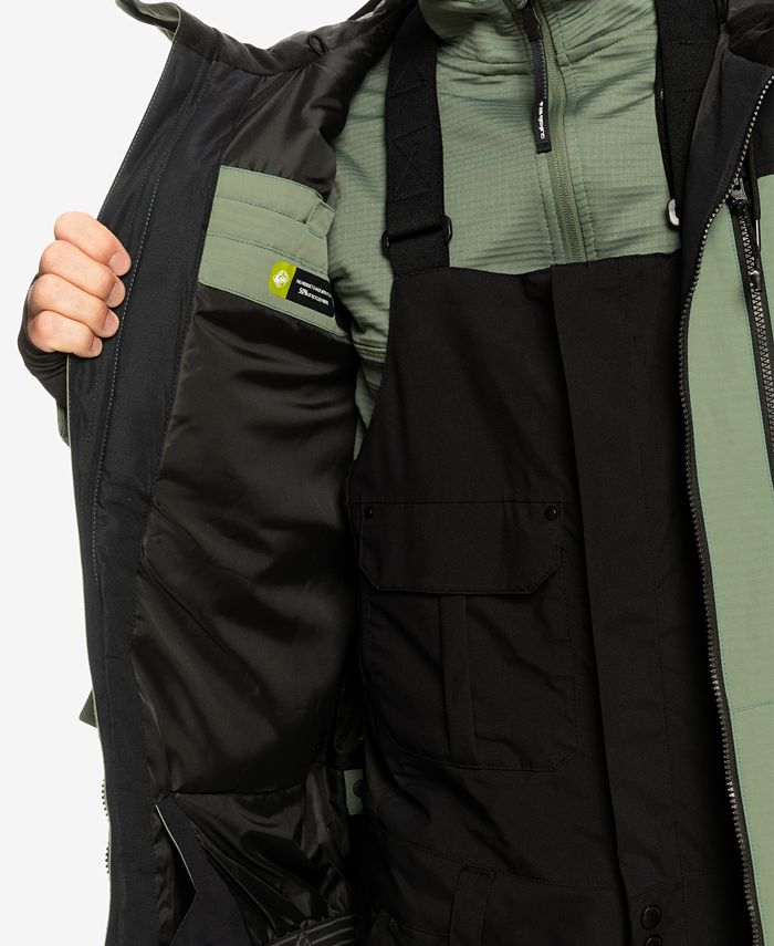 Quiksilver Men's Snow Fairbanks Hooded Jacket - Macy's