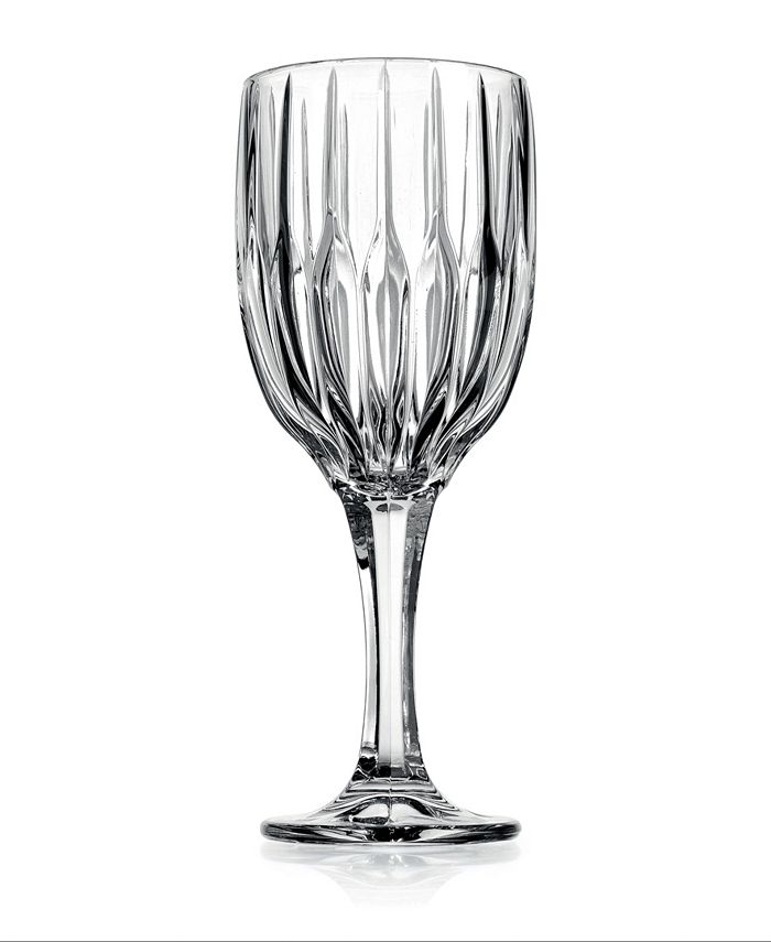 Godinger Pleat Goblets Set of 4, - Macy's