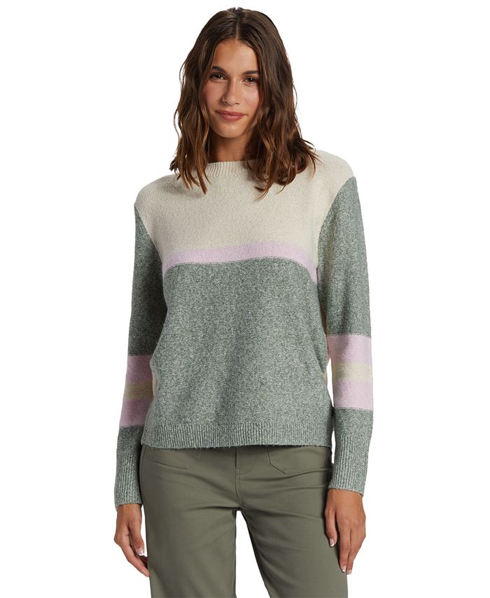 Roxy Juniors' Real Groove Long-Sleeve Pullover Sweater - Macy's