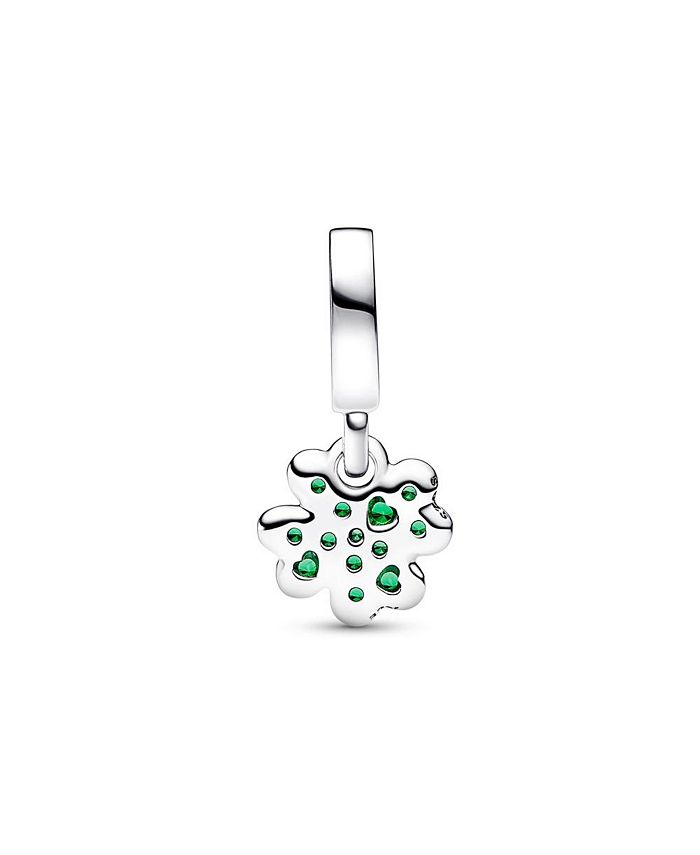 Pandora Crystals Four Leaf Clover Dangle Charm - Macy's