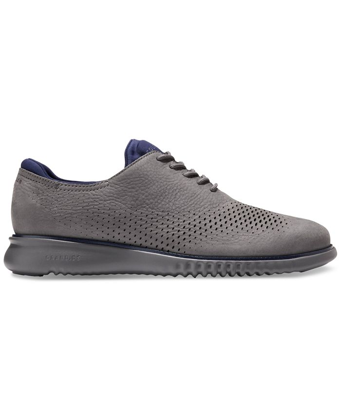 Cole Haan Men's 2.ZERØGRAND Laser Wingtip Oxford Shoes - Macy's