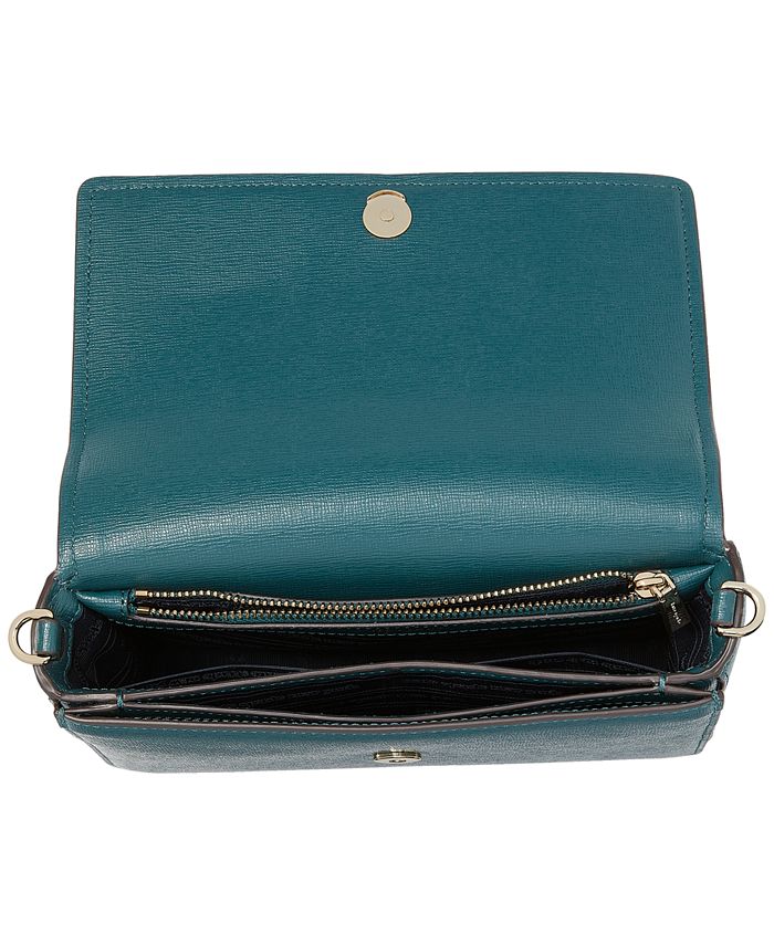 kate spade new york Morgan Saffiano Leather Flap Chain Wallet - Macy's