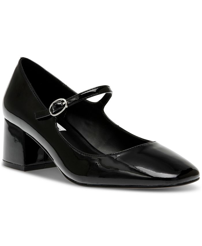 Steve Madden Women's Hawke Block-Heel Mary Jane Pumps - Macy's