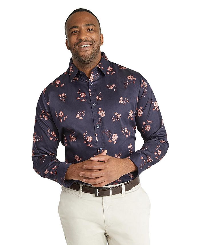 Johnny Bigg Men's Clayton Floral Print Shirt - Macy's