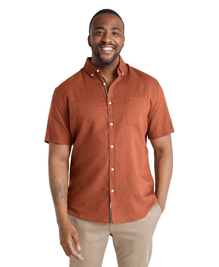 Johnny Bigg Men's Fresno Linen Shirt - Macy's
