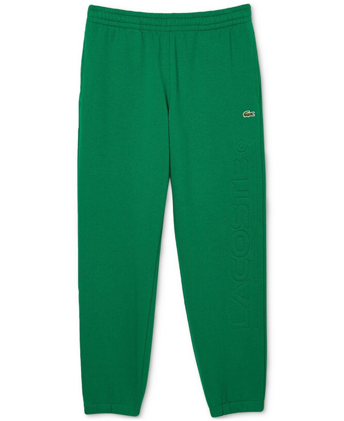 Lacoste Men's Regular-Fit Large Logo Sweatpants - Macy's