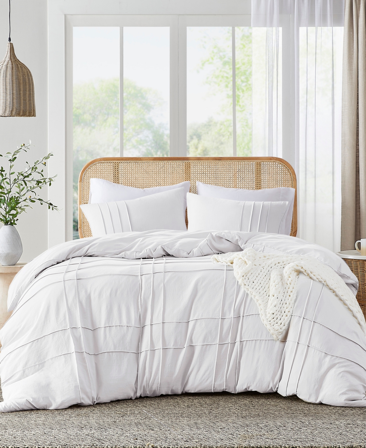 Click here for 510 Design Porter Washed Pleated 2-Pc. Duvet Cover... prices