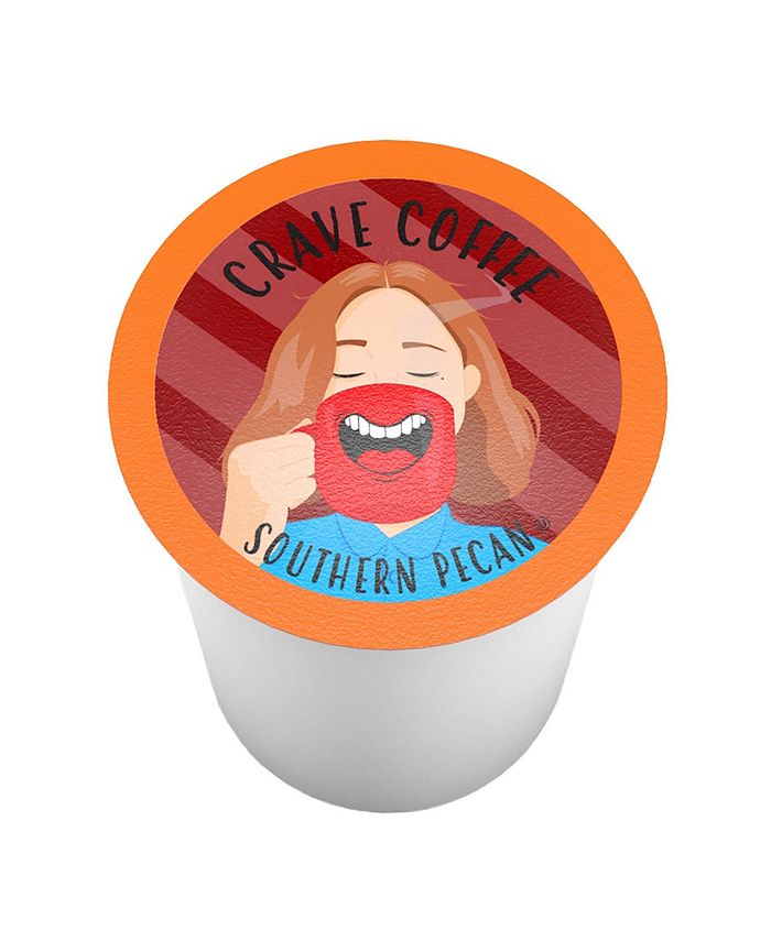 Crave Beverages Southern Pecan Flavored Coffee Pods, Compatible Keurig ...