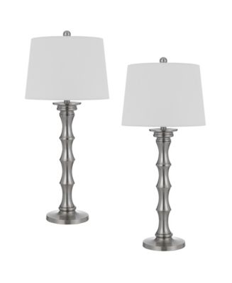 32" Height Metal Table Lamp Set - Macy's