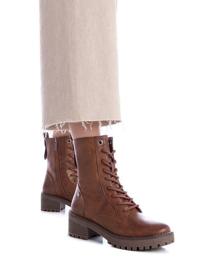 XTI Women's Lace-Up Boots By XTI - Macy's