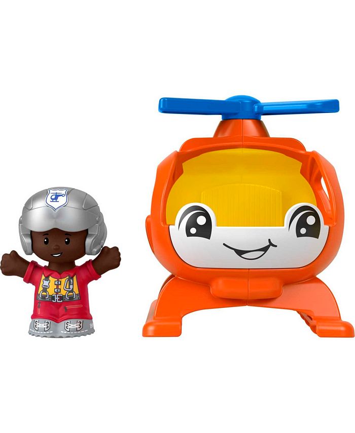 Fisher Price Little People Helicopter Toy and Pilot Figure Set for ... Fisher Price Little People Helicopter Toy and Pilot Figure Set for ...