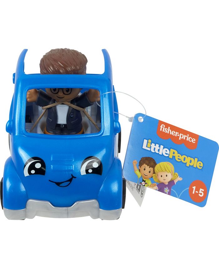 Fisher Price Little People Electric Vehicle Toy Car and Figure Set for ...