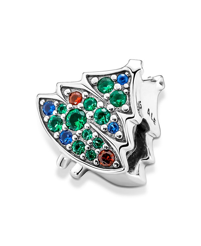 Pandora Crystal Stone Christmas Tree Charm - Macy's