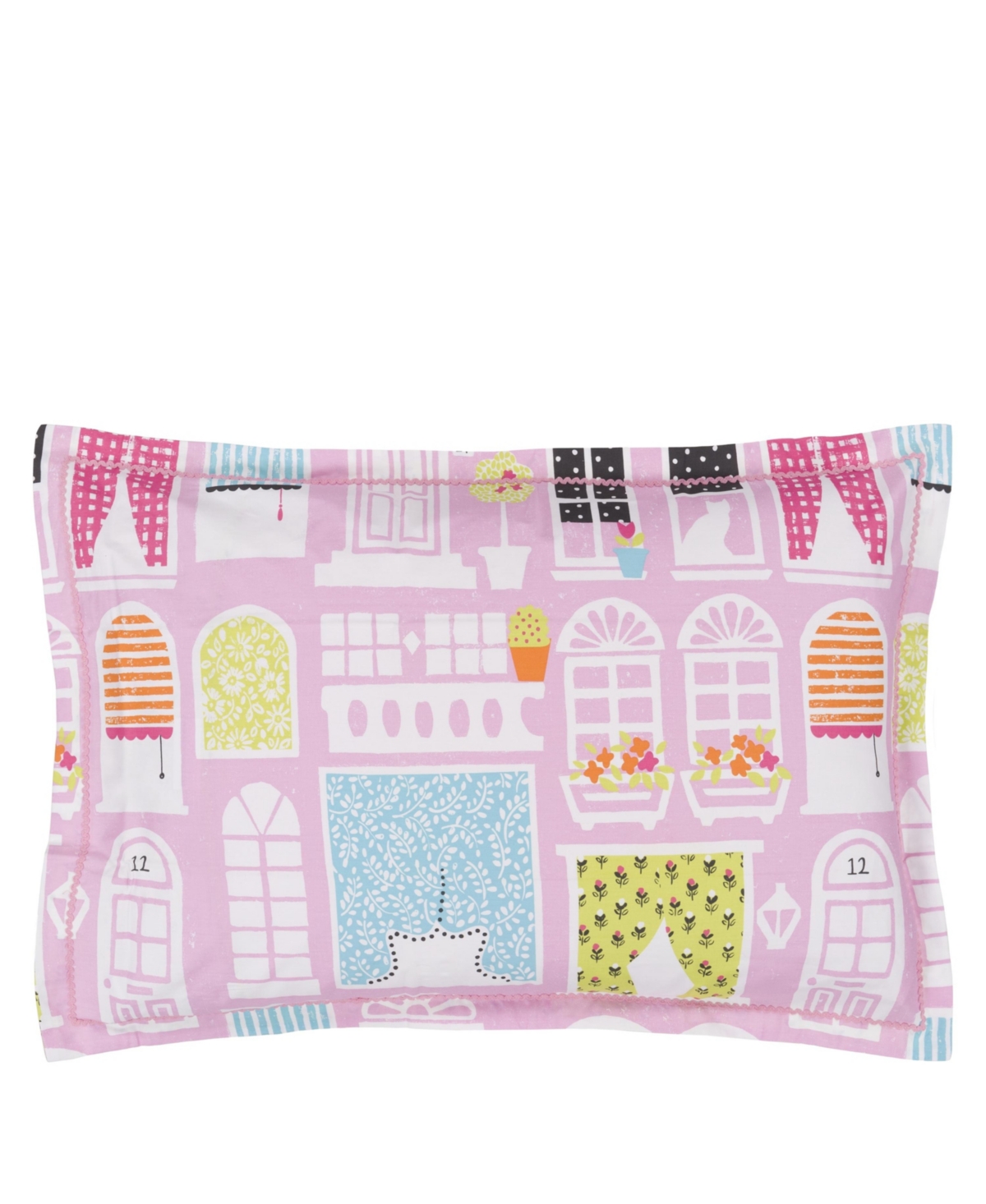 Click here for Dolls House Queen Sham for Kids - Pink prices