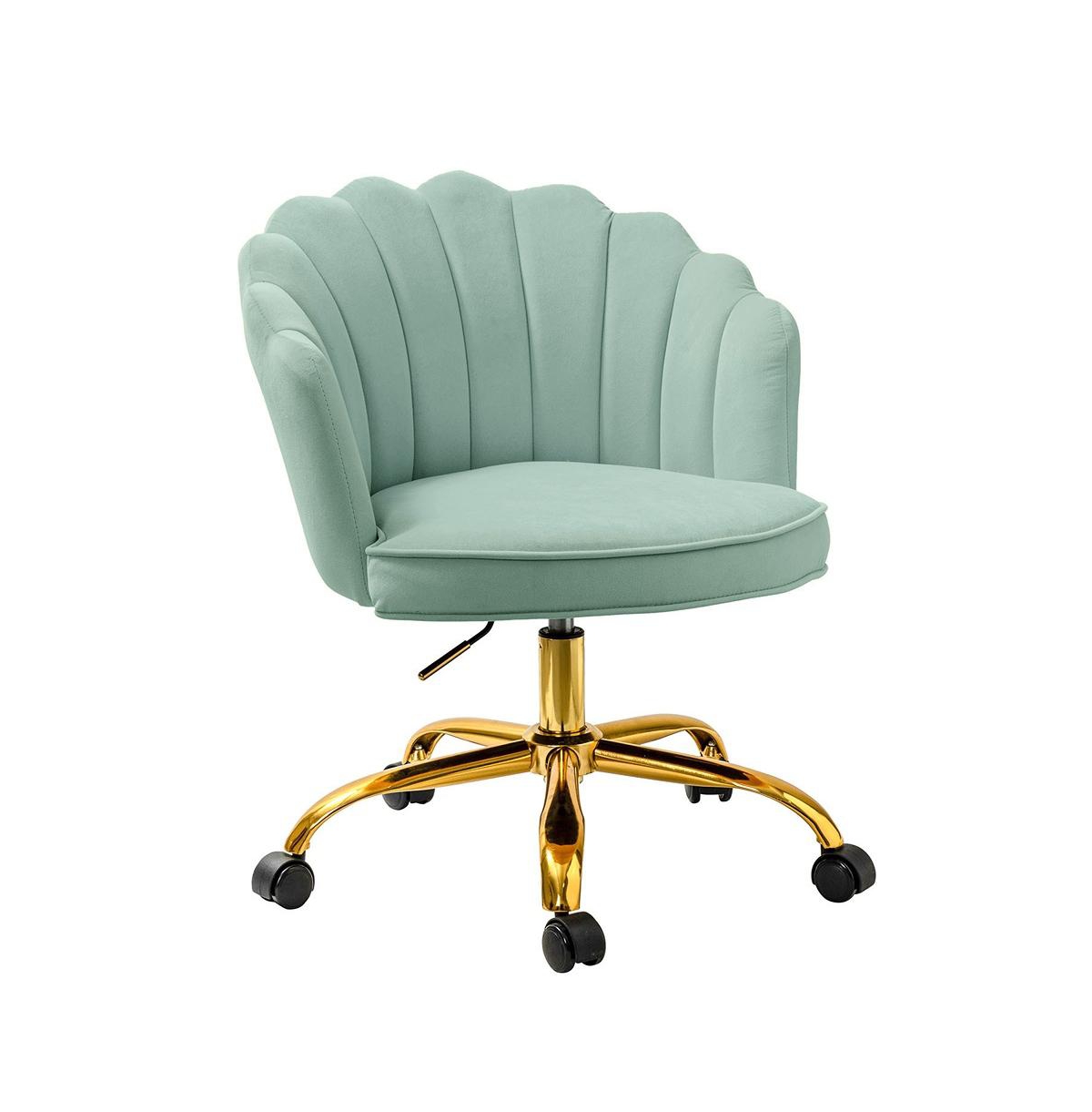 Click here for Hulala Home Woman Modern Cute Shell Back Upholster... prices