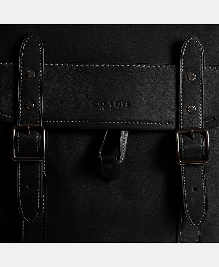 COACH Men's Hitch Buckle Backpack - Macy's