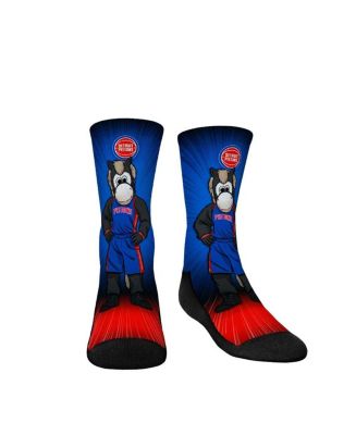 Youth Boys and Girls Rock 'Em Socks Detroit Pistons Mascot Pump Up Crew ...