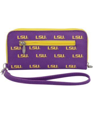 Women's LSU Tigers Zip-Around Wristlet Wallet - Macy's