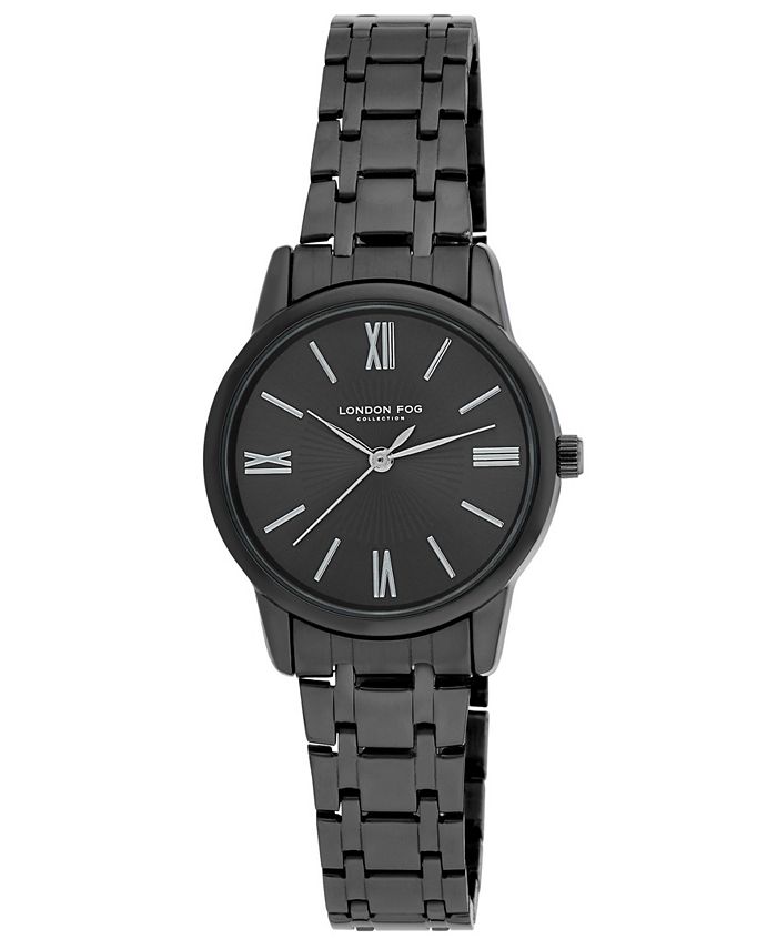 London Fog Women's Quartz Waverly Black Alloy Watch 32mm - Macy's