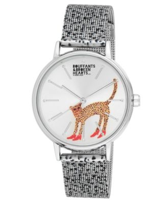 Kendra Dandy Women's Quartz Bouffants and Broken Hearts Silver-Tone and ...