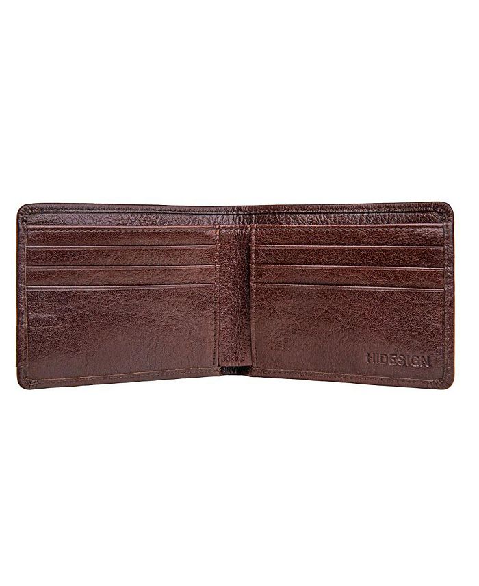 Hidesign Hide sign Vespucci Slim Genuine Leather Bifold Wallet with ...