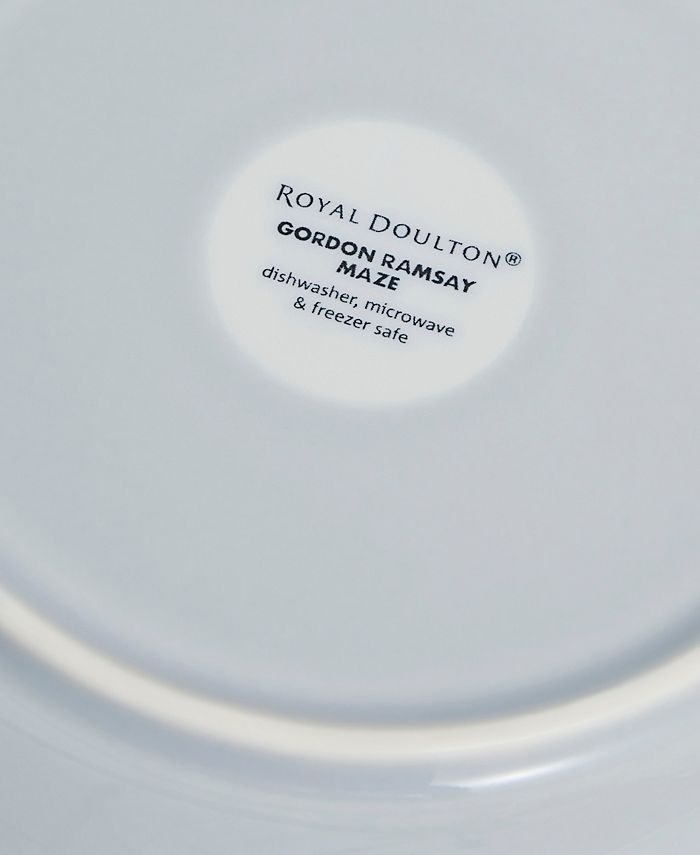 Royal Doulton Gordon Ramsay Maze Salad Plate, Set of 4, Service for 4 ...