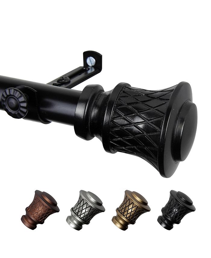 Rod Desyne Lennart 13/16" Curtain Rod 66-120" - Macy's