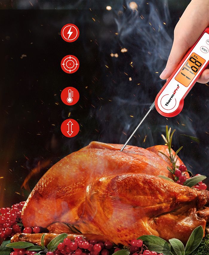 ThermoPro Pack of 1 TP19HW Water-Resistant Digital Meat Thermometer ...