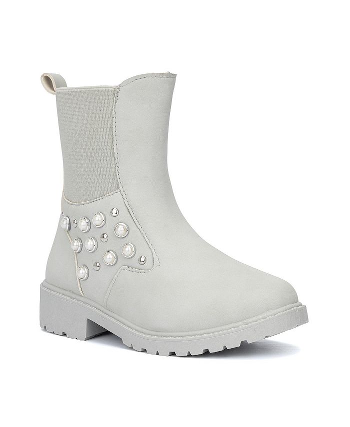 Olivia Miller Girl's Child Hazy Studs Boot - Macy's