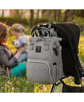 Sunveno Wide Open Frame Diaper Bag Backpack - Macy's