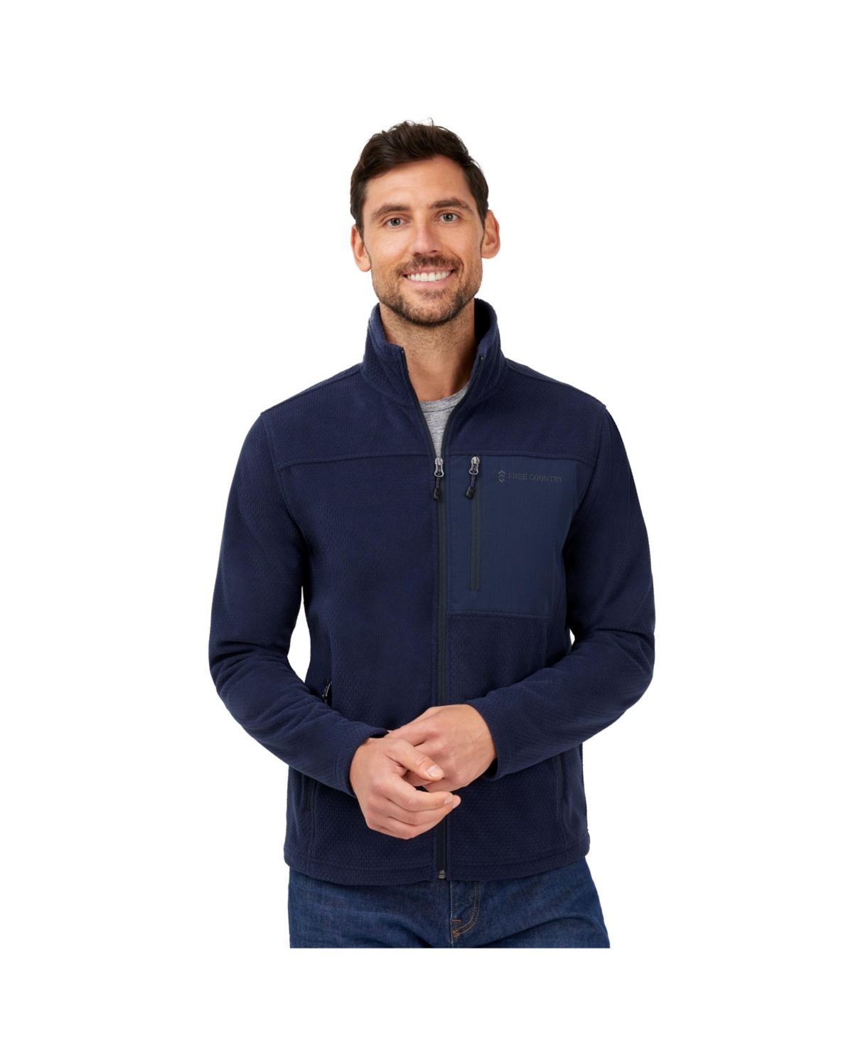 Click here for Free Country Mens Calabaza Ii Brick Fleece Jacket... prices