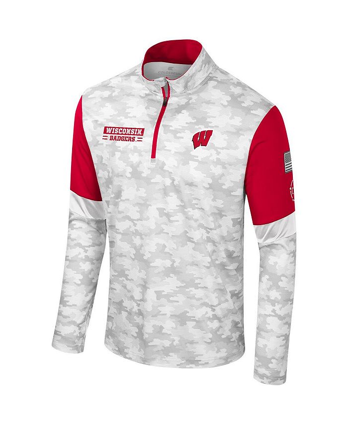 Colosseum Men's Camo Wisconsin Badgers OHT Military-Inspired ...