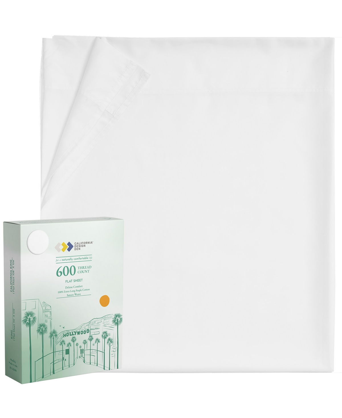Click here for Luxury Queen Size Flat Sheet Only - 600 Thread Cou... prices
