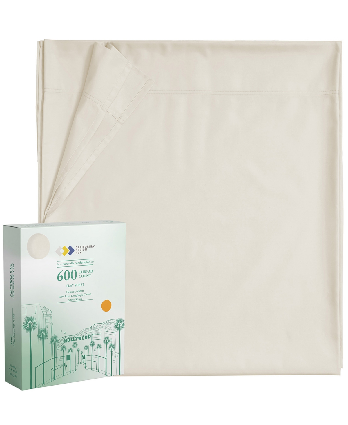 Click here for Luxury Queen Size Flat Sheet Only - 600 Thread Cou... prices